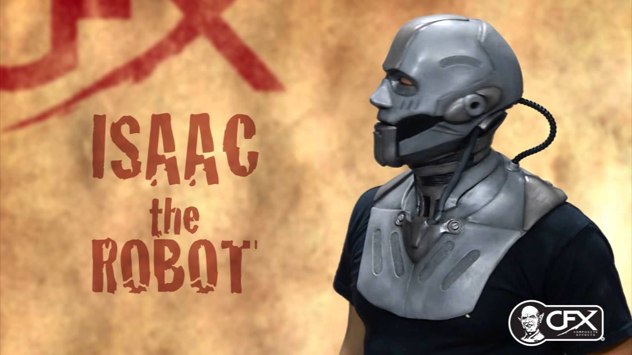 CFX Mask - ISAAC the ROBOT - YouTube
