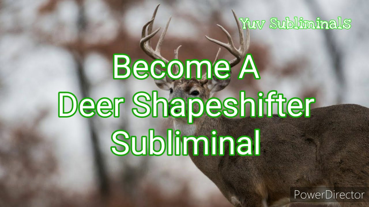 Become A Deer Shapeshifter Subliminal - YouTube