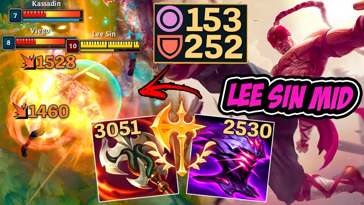 LEE SIN *NOVA* BUILD CHALLENGER COREANA NO MID !! - LEAGUE OF LEGENDS ...