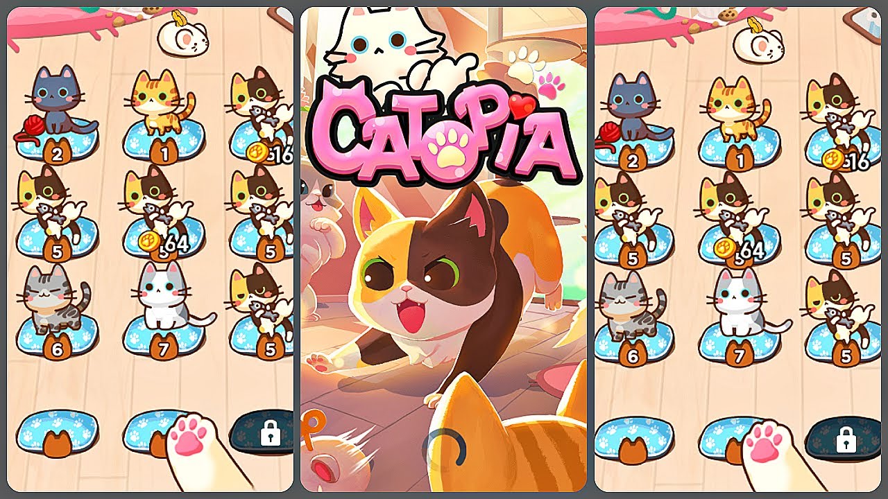 Catopia: Merge (Gameplay Android) - YouTube