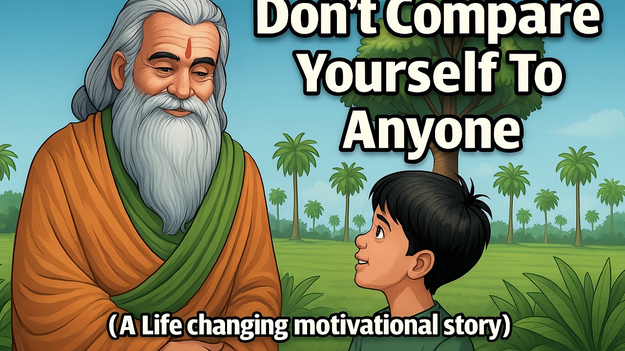 Don't compare yourself to anyone || A Powerful Story That Will Change ...