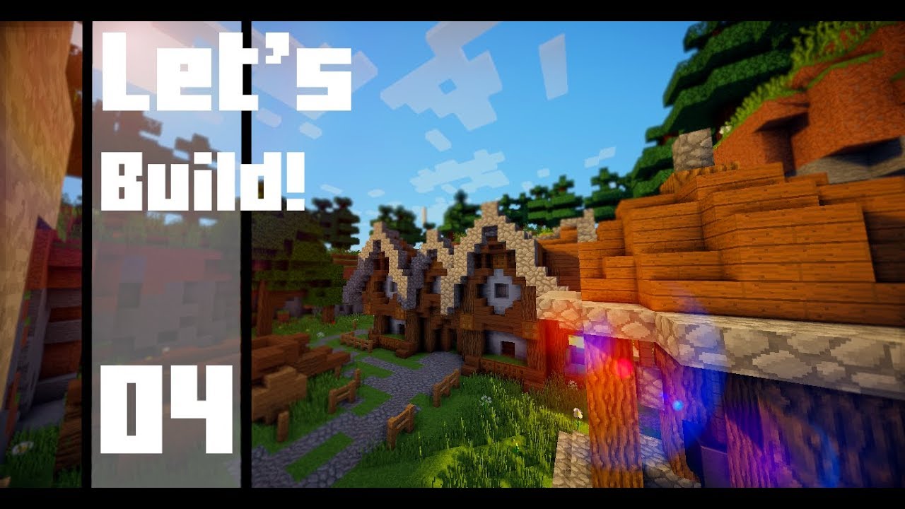 Minecraft - How to Build a Medium Medeival House - YouTube