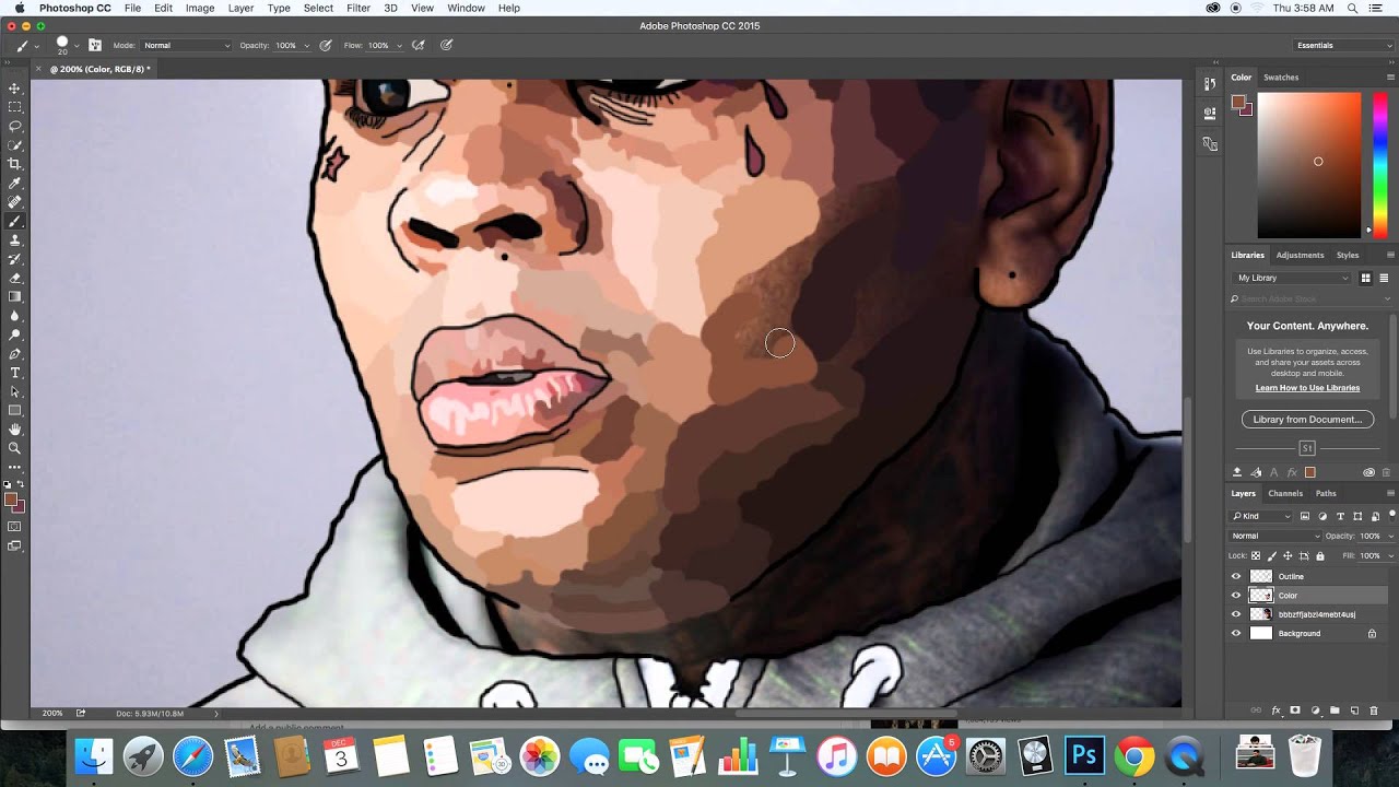 NEW Kevin Gates Speed Art (CARTOON) - YouTube