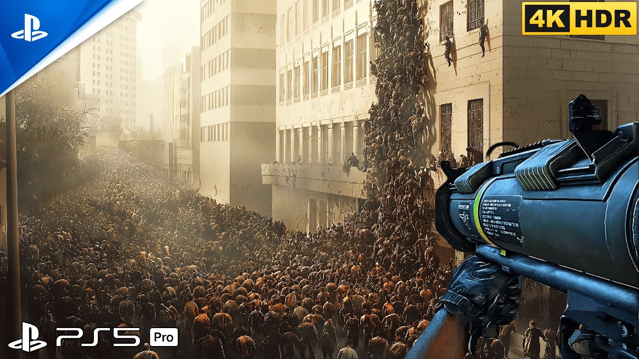 WORLD WAR Z JERUSALEM SCAPE FROM ZOMBIES | Realistic ULTRA Graphics ...