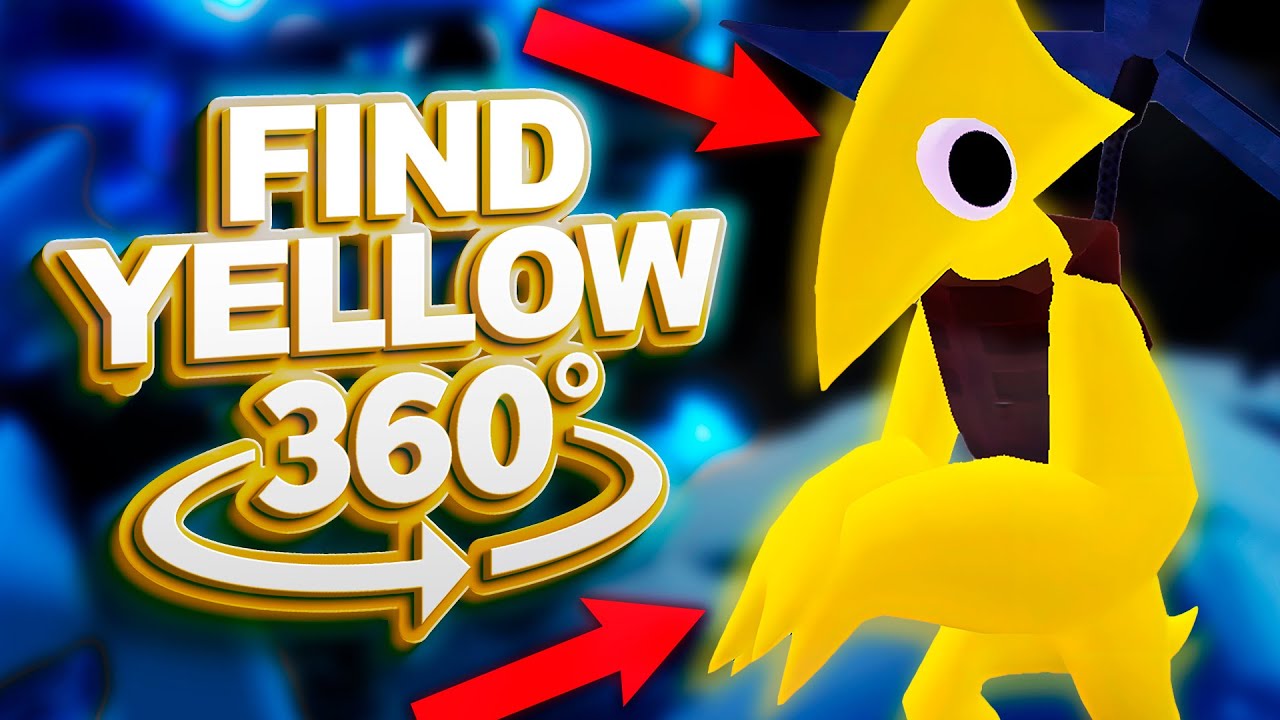 Yellow Friend - Finding Challenge 360° | Rainbow Friends - YouTube