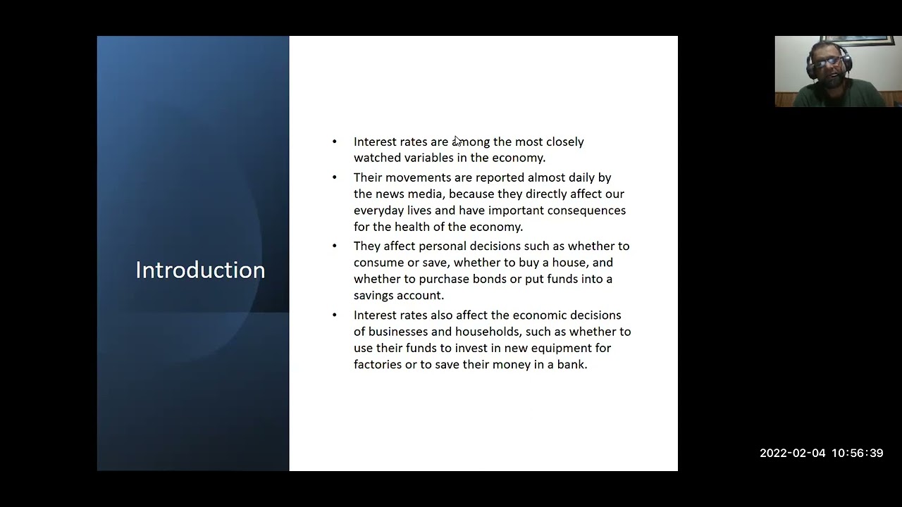 Lecture 3 Understanding Interest Rates - YouTube