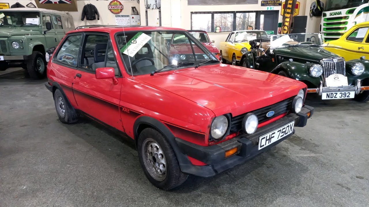 1982 FORD FIESTA XR2 | MATHEWSONS CLASSIC CARS | AUCTION: 5, 6 & 7 ...
