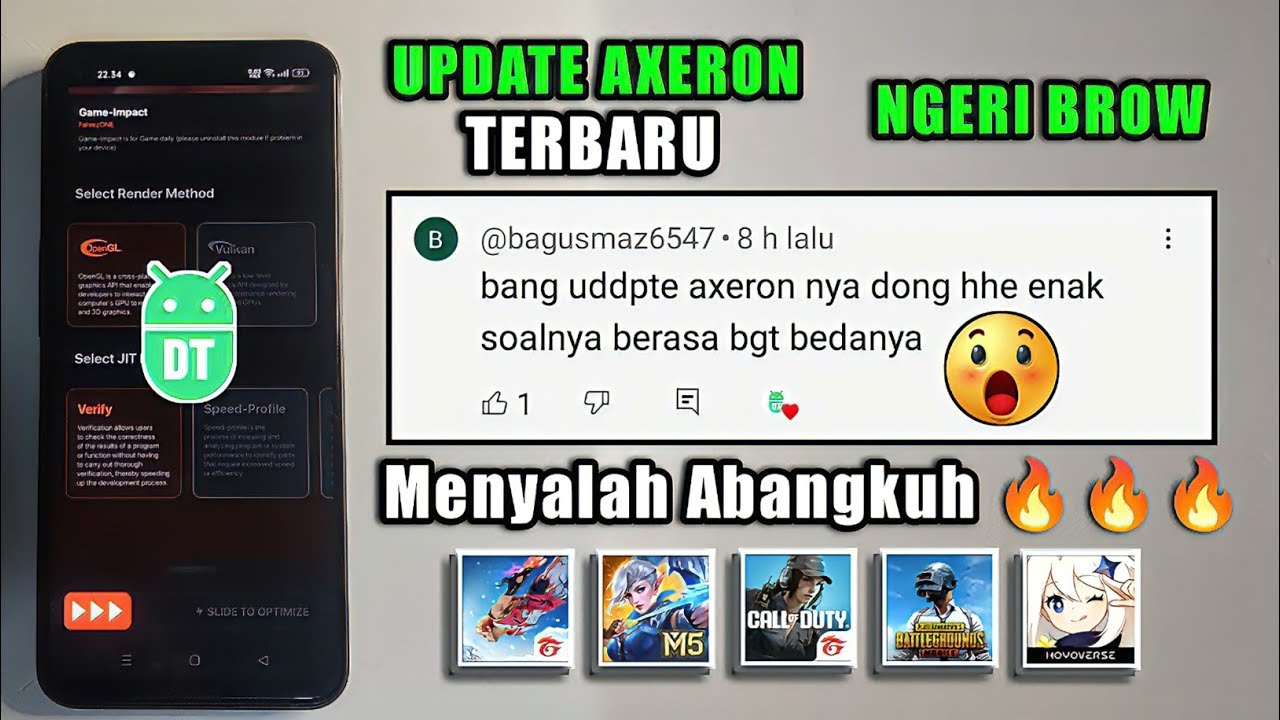 AUTO LANCAR PARAH UPDATE AXERON COMBO JIT TERBARU UNTUK MEMAKSIMALKAN ...