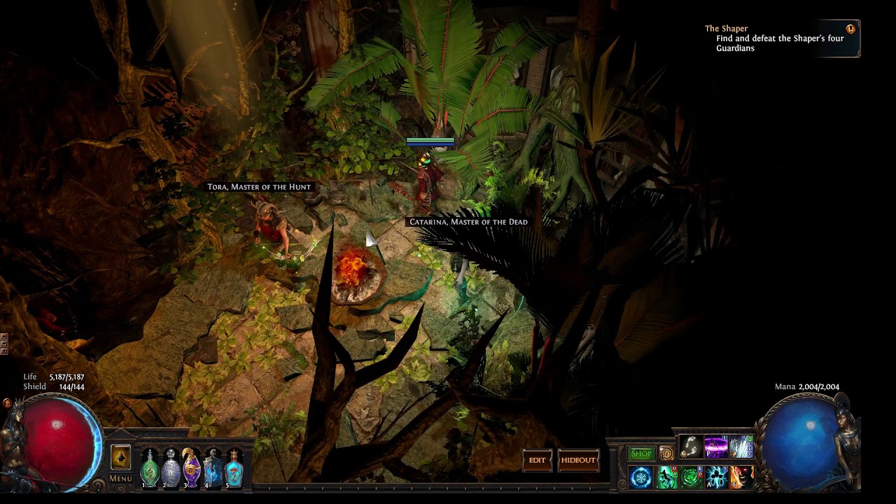 [PoE] Overgrown Library - Elreon hideout - YouTube