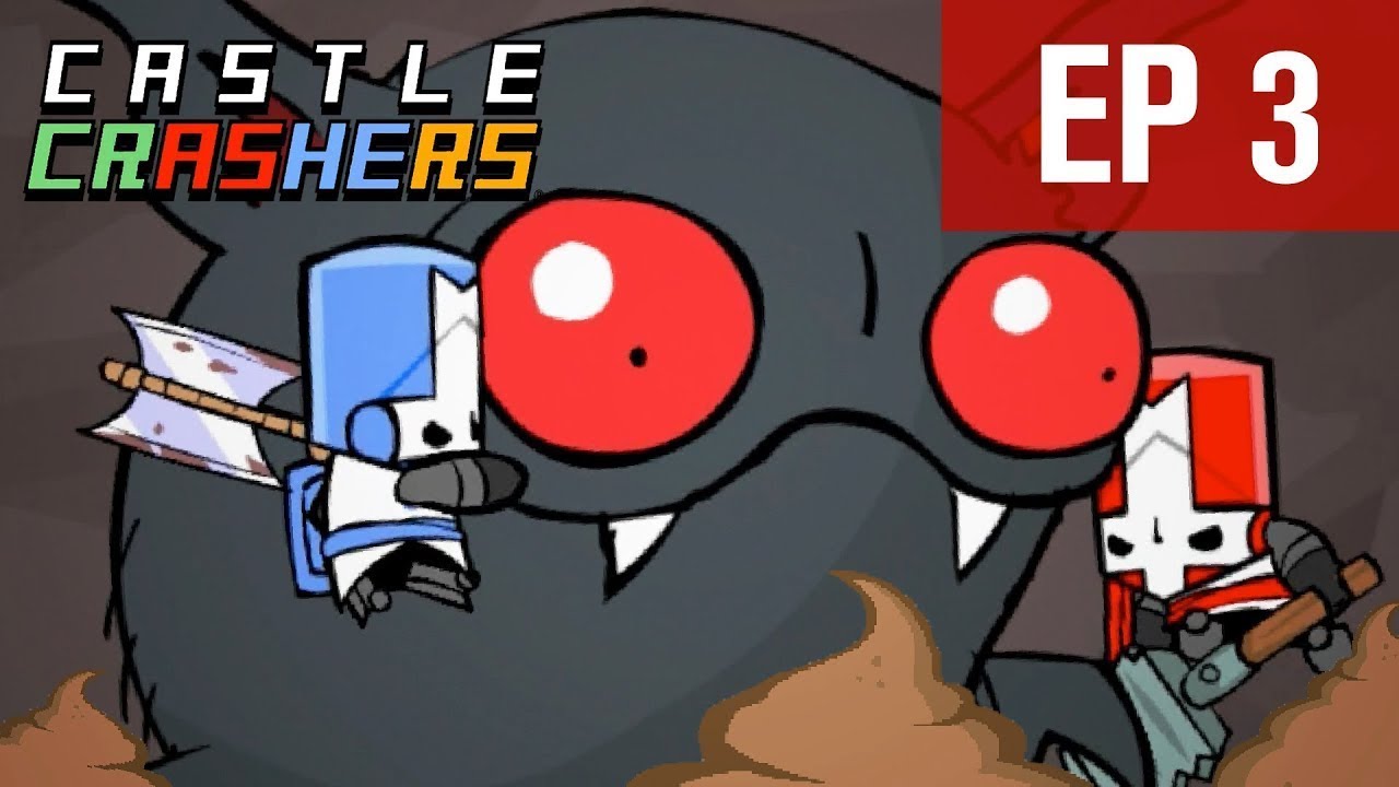 Castle Crashers Walkthrough HD - 3 Tall Grass Field and Pipistrello's ...