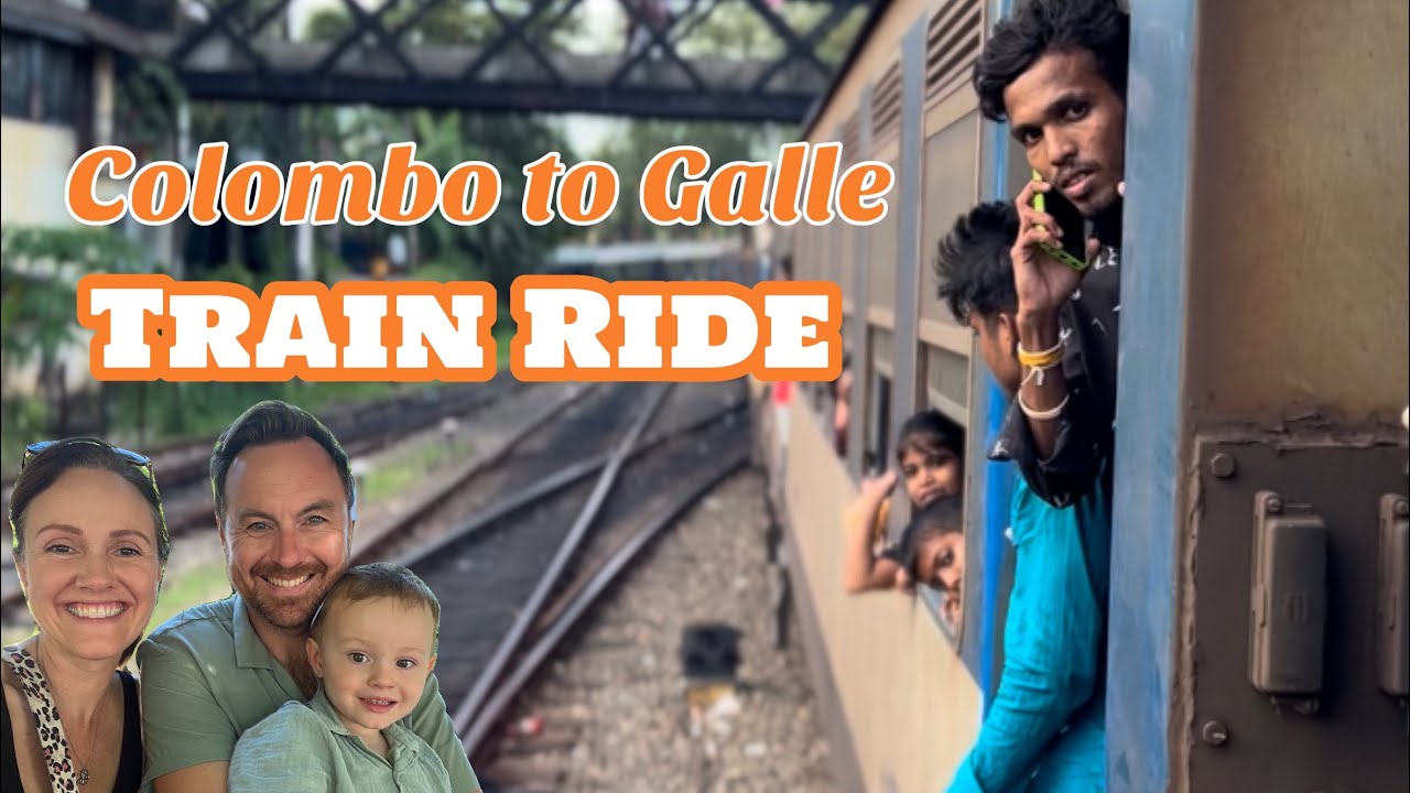 Scenic Colombo to Galle Train Ride with the Elson Family | Sri Lanka ...