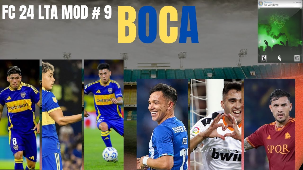 FC 24 LTA MOD BOCA ARRANCAMOS NUEVA TEMPORADA # 9 - YouTube