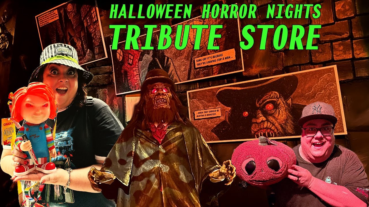 Halloween Horror Nights Tribute Store 2023 | HHN Treats, Merch, Chucky ...