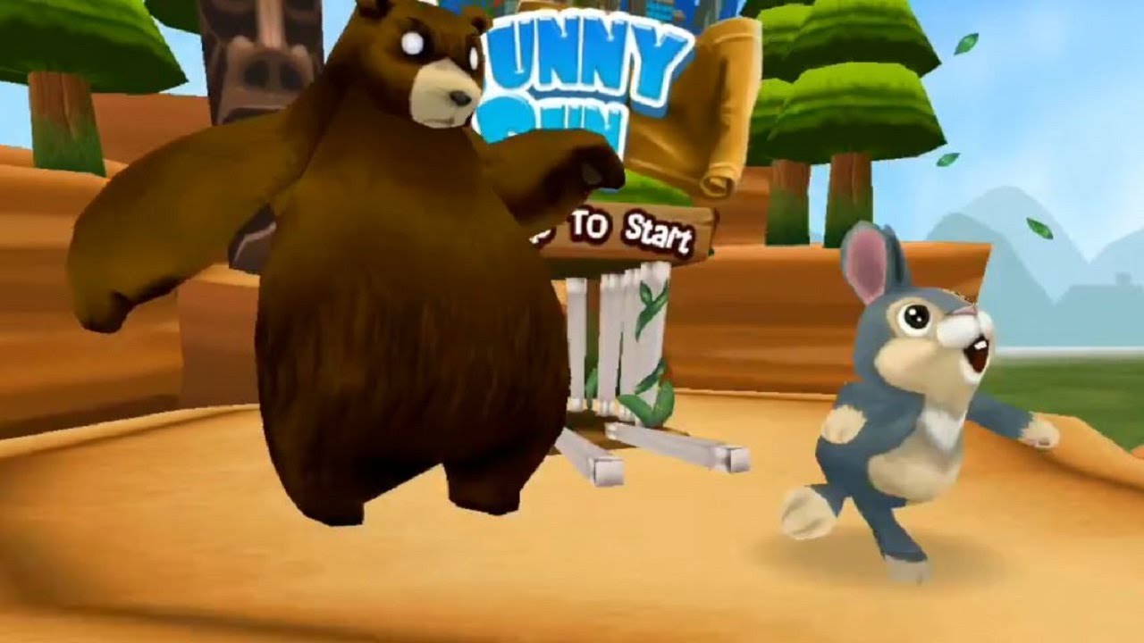 Bunny Run Africa Lizard Games For kids - Free for Android - YouTube