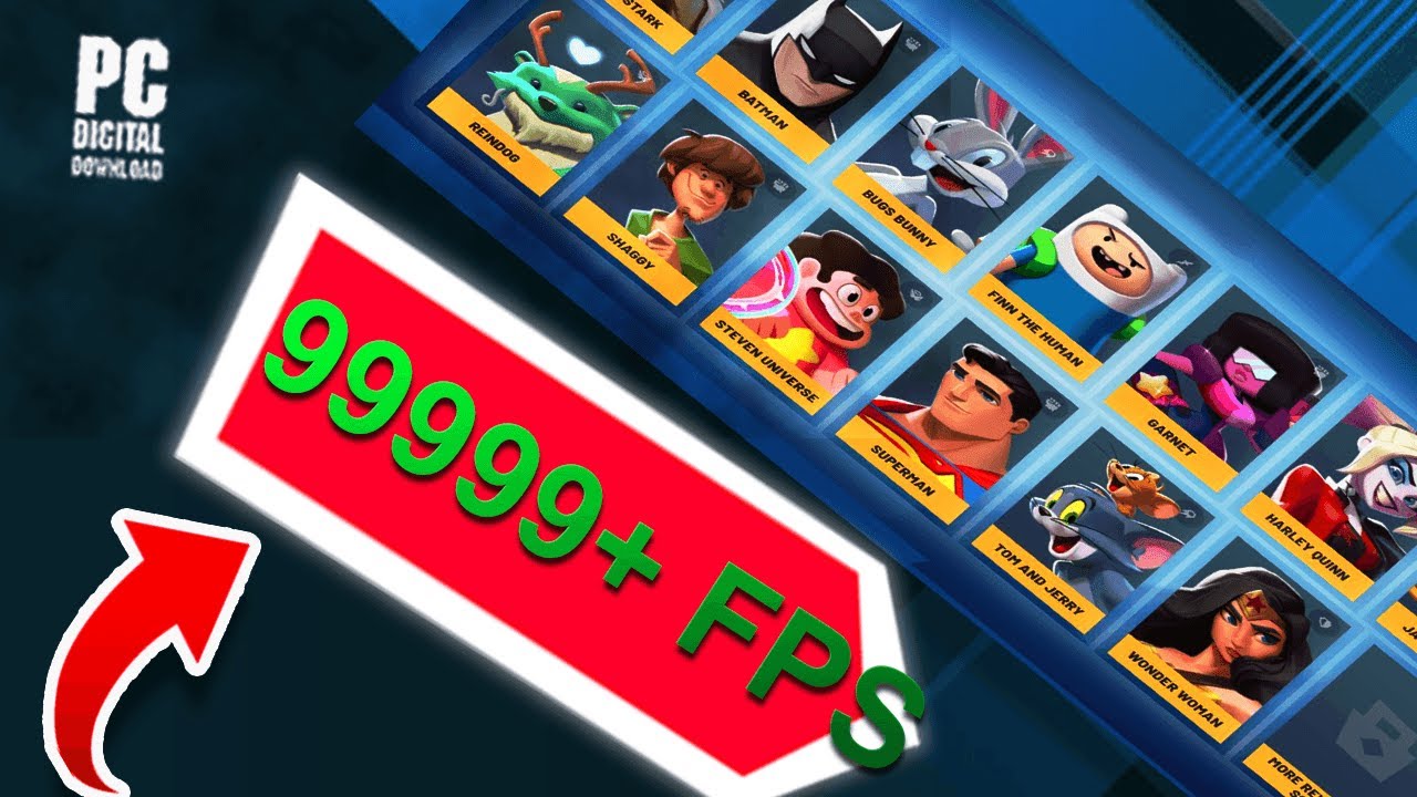 (NEW) EASIEST Way to UNCAPP Multiversus FPS! - YouTube