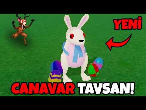 CANAVAR TAVŞAN GELİYOR!! - Roblox Ormanda 99 Gece