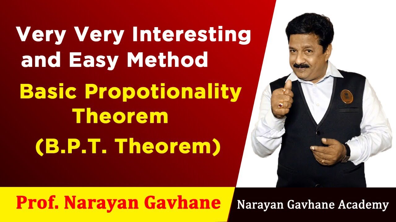 BPT Theorem (Basic proportionately Theorem ) - YouTube