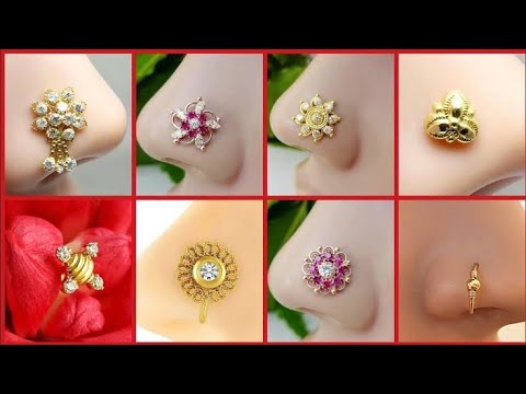 nose pin,latest nose pin design,the new fashion,beautiful nose pin ...