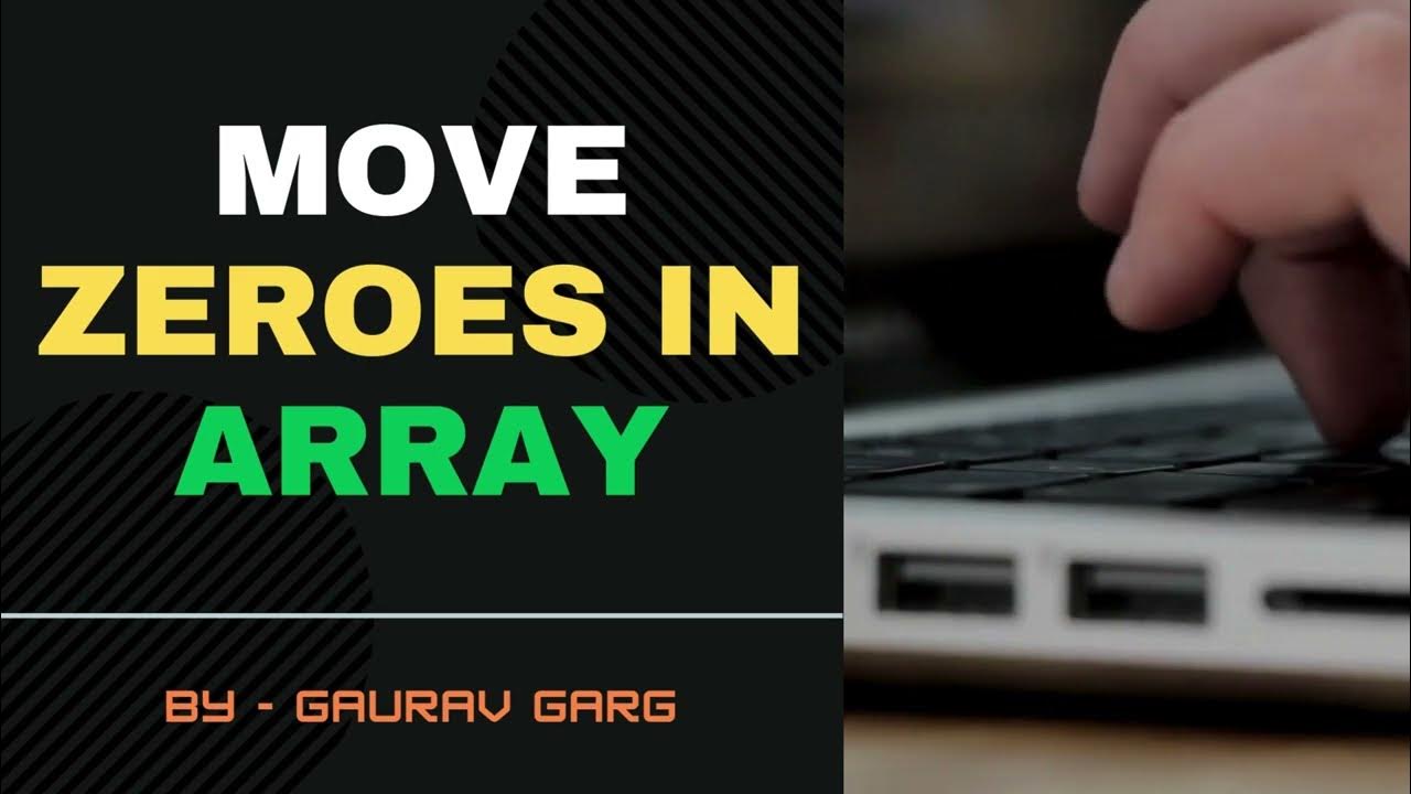 Move Zeroes : Leetcode Array related problem - YouTube