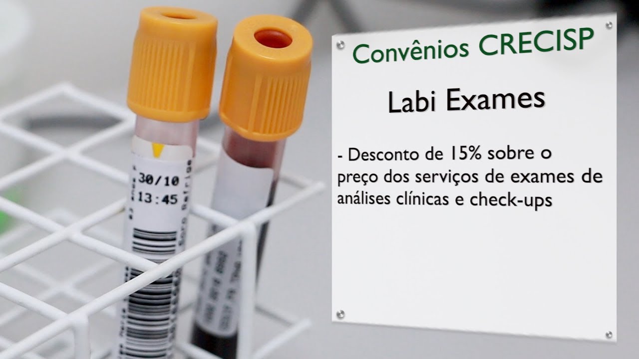 Labi Exames - Convênios CRECISP - YouTube