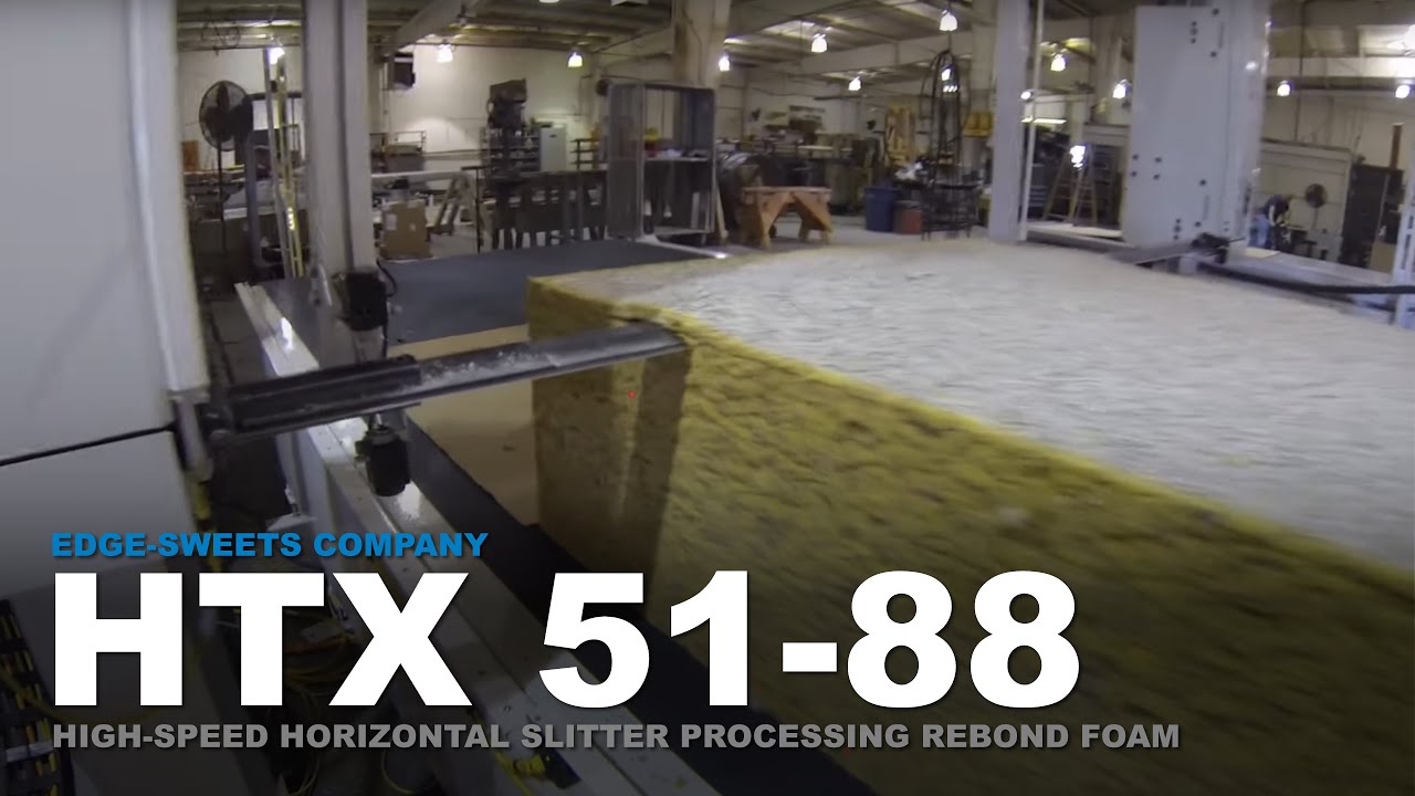 HTX 51-88 VBA - High-Speed High-Density Horizontal Foam Slitter Cutting ...