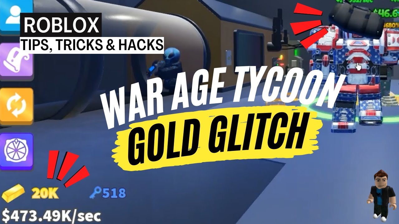Roblox War Age Tycoon - Gold Glitch! 20k gold! - YouTube