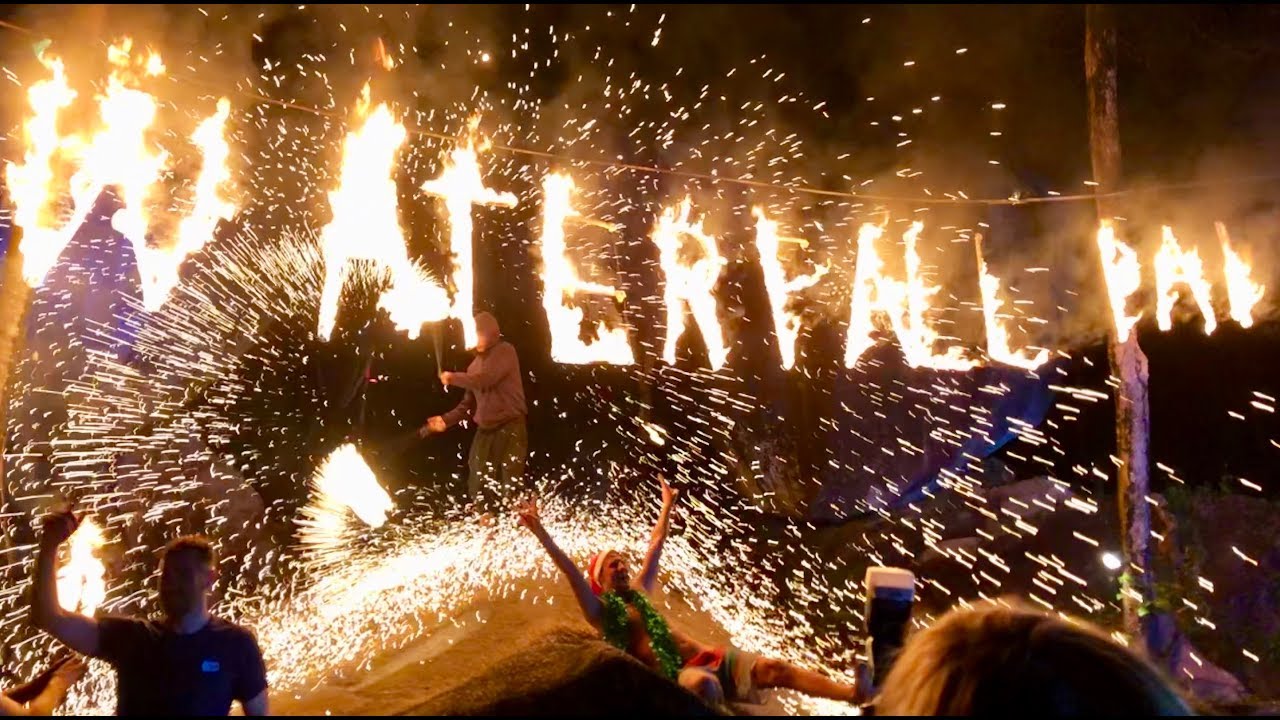 Waterfall party, Koh Phangan / Thailand Travel Vlog - YouTube