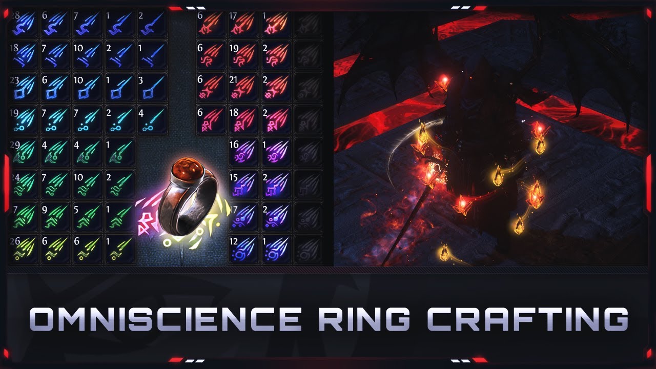 [PATH OF EXILE | 3.20] – OMNISCIENCE RING CRAFTING – LIVESTREAM ...