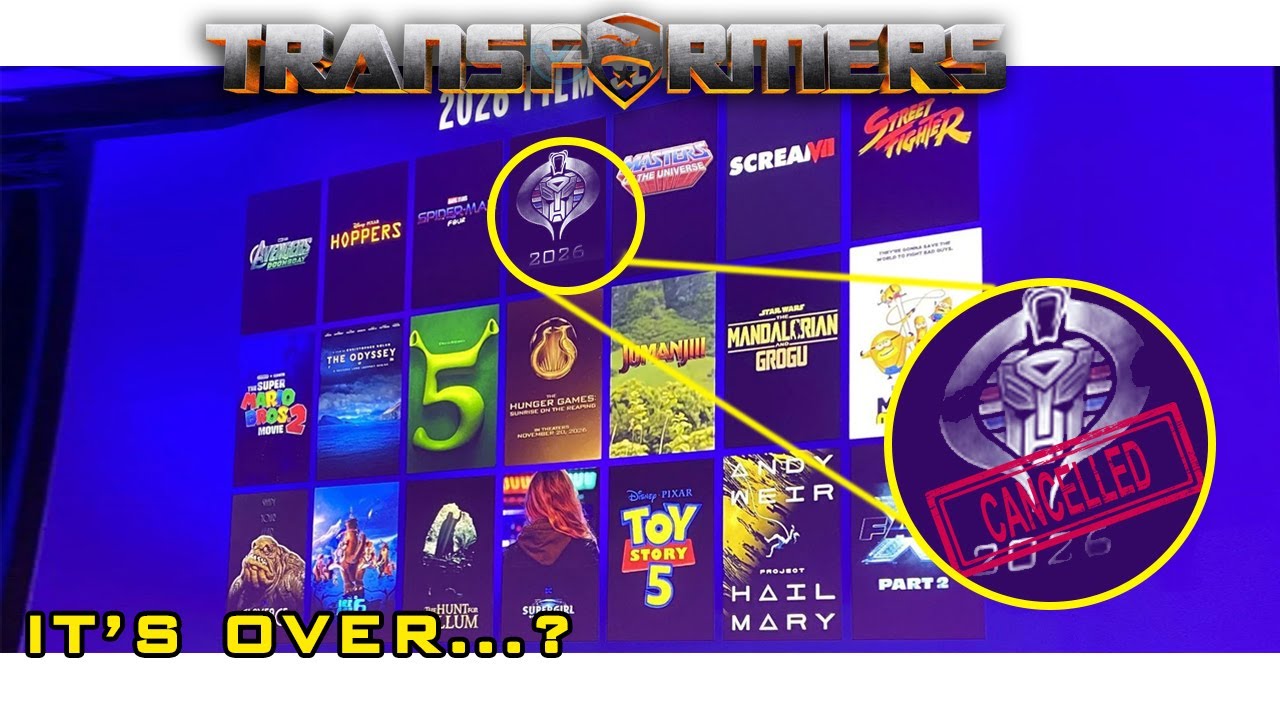 No More TRANSFORMERS MOVIES?? ROTB SEQUEL PUSHED From 2026 Release Date ...