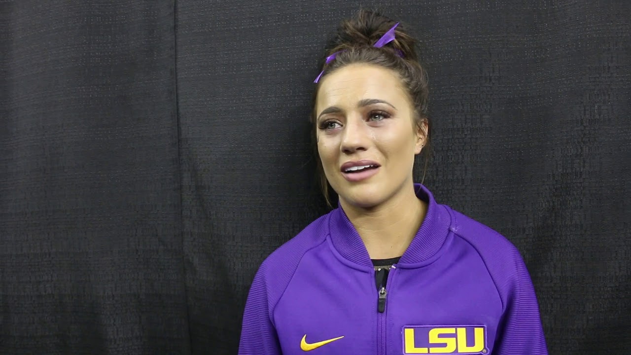 Interview: Lexie Priessman, LSU (Finals) - 2019 NCAA Gymnastics ...