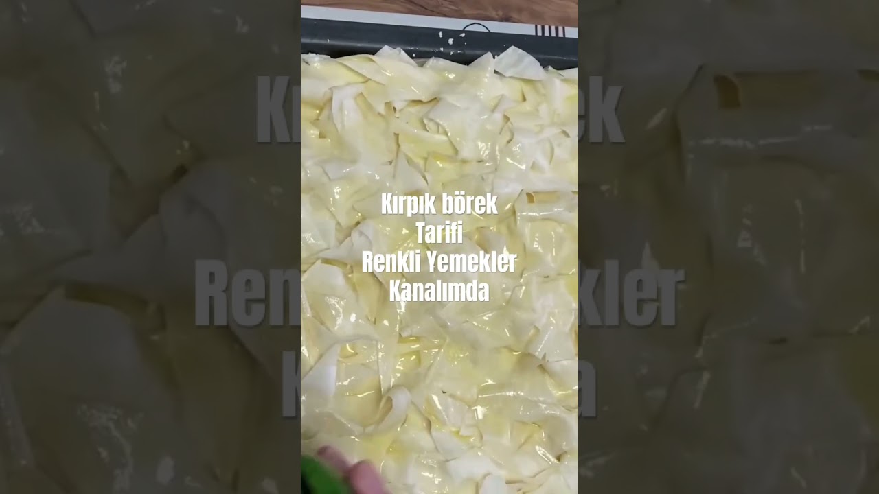 En Kolay Ve En Lezzetli Börek!Çıtır Çıtır ️Renkli Yemekler - Videolu ...