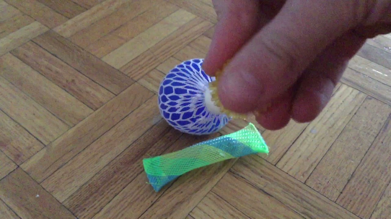 Fun Fidgets from Friend, Mesh ball marble mesh, mini pop tube squishy ...