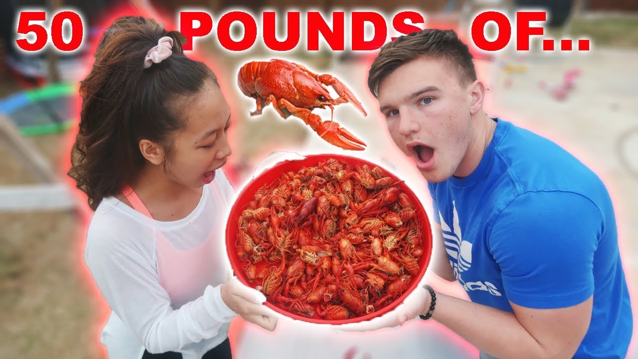 50 POUNDS OF CRAWFISH!! | COULD WE EAT IT ALL?? - YouTube