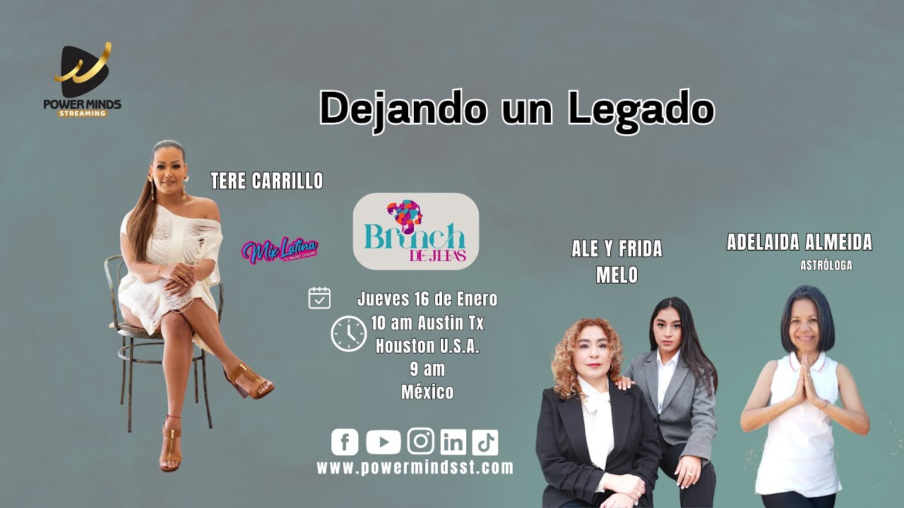 Dejando un Legado - Brunch de Jefas - YouTube