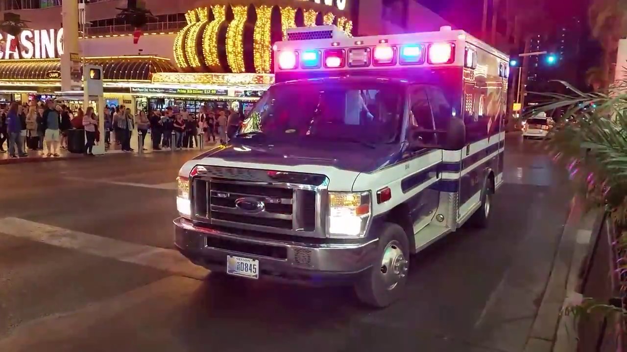 MedicWest Ambulance Ford E-450 AEV Trauma Hawk Ambulance Code 3, Las ...