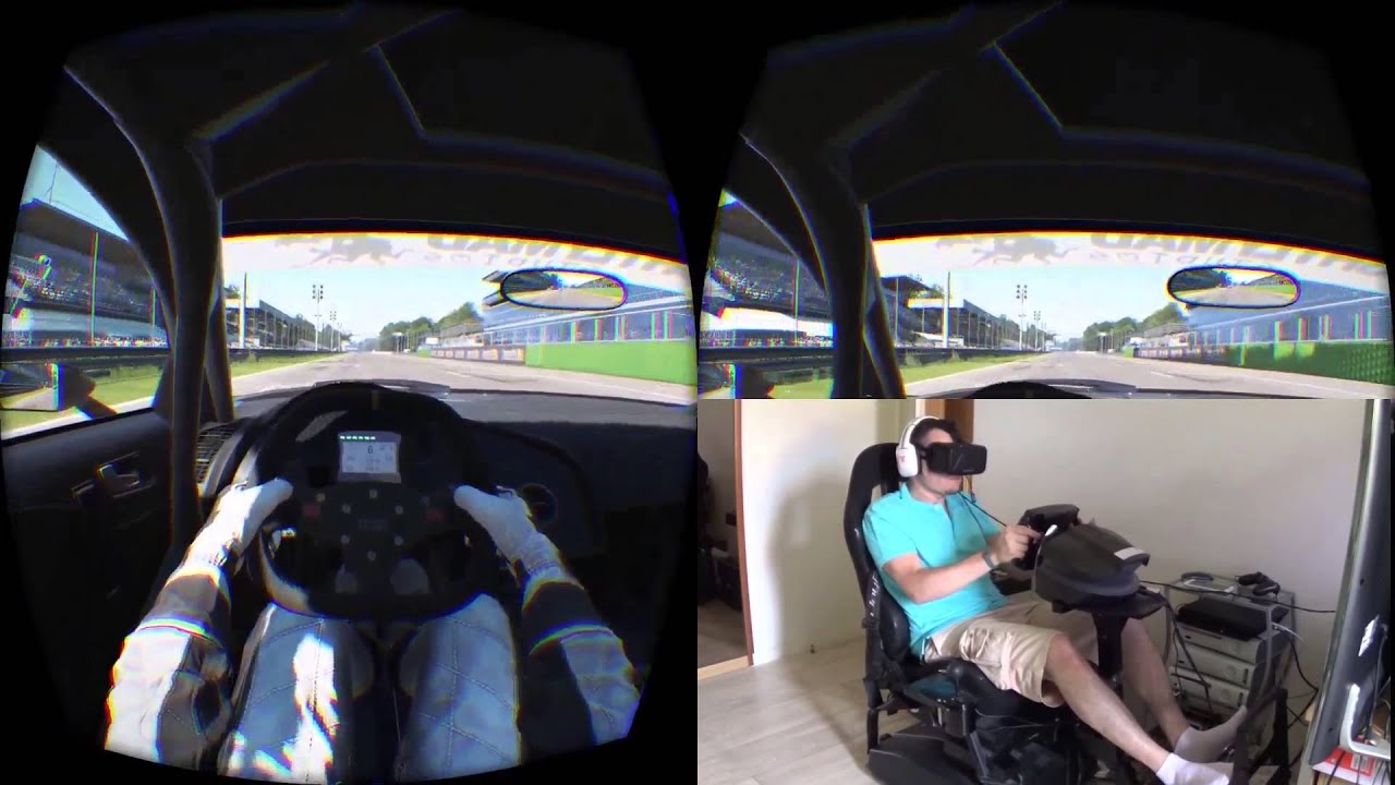 Project Cars with Oculus Rift DK2 and Joyride Atomic A2 Pro Motion Simulator - YouTube