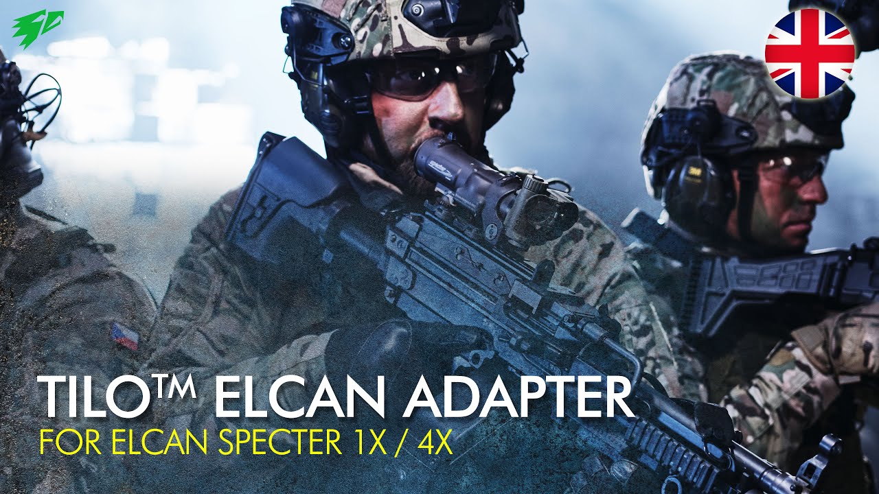TILO-ELCAN-Adapter - turn the Elcan Specter into a Thermal Scope - YouTube