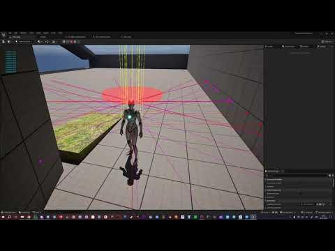 UE5.3 + WWise - Dynamic ambient size detection with raycasting - YouTube