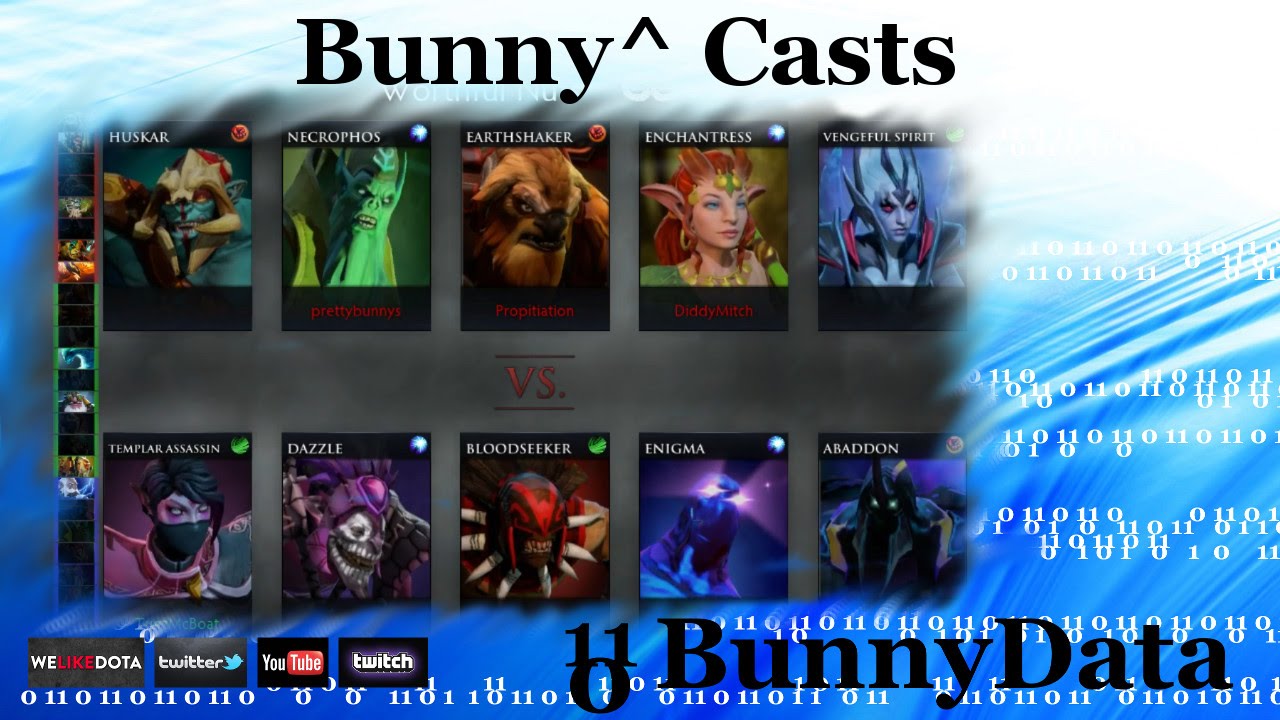 Bunny^ Casts Dota 2 WeLikeDota Community Night 2015-12-09 Game 2 - YouTube