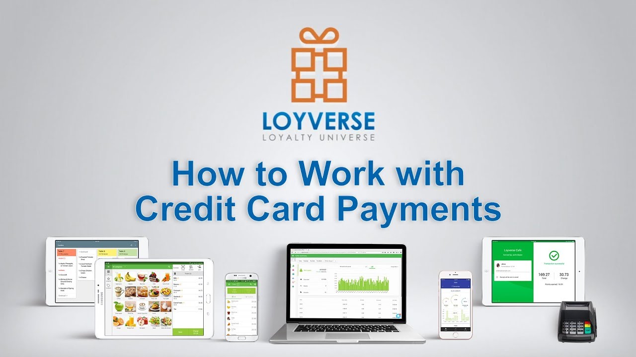 How to Work with Credit Card Payments - Loyverse POS - YouTube