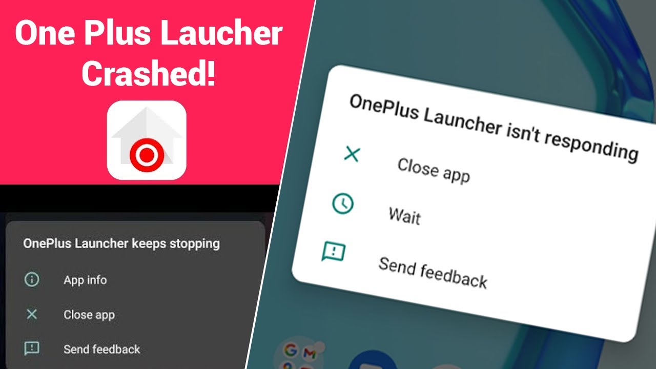 OnePlus Launcher keeps Stopping/ Crash Fix: Here's How To Fix It - YouTube