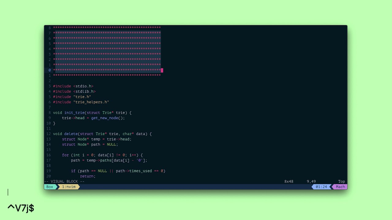 [vim] Silly Comment Box - YouTube