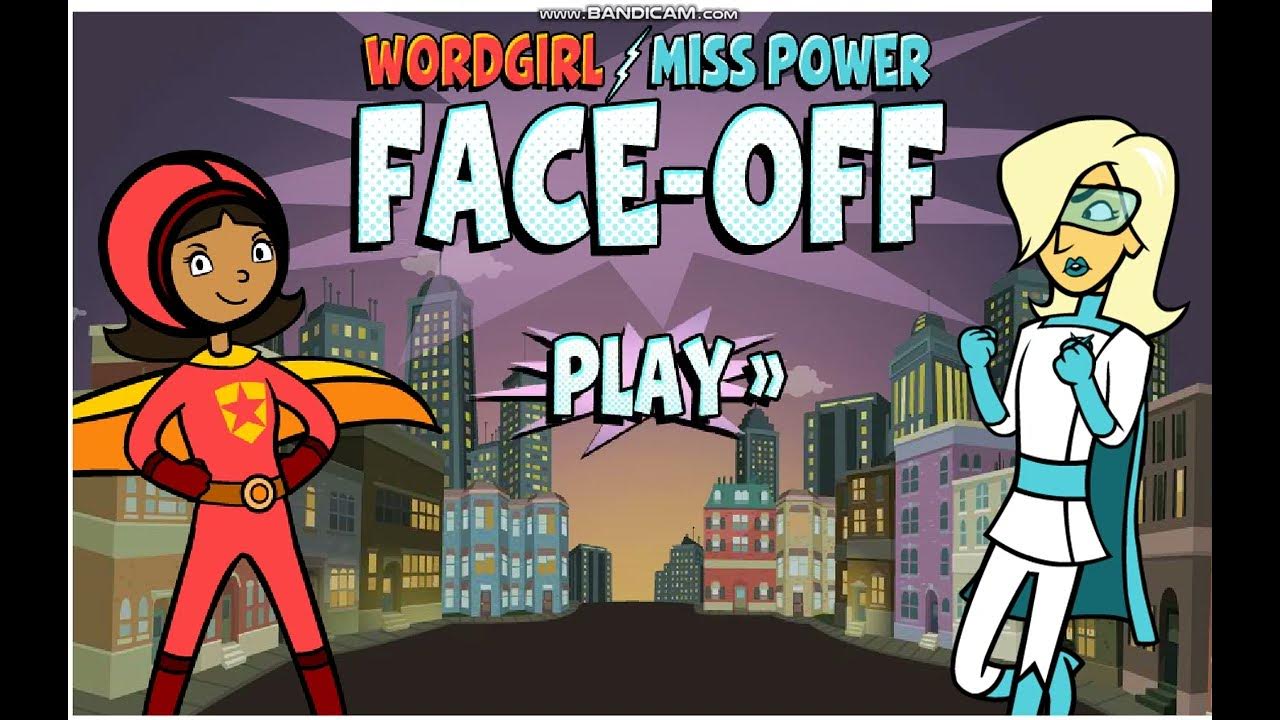 Wordgirl: Miss Power Face Off [Gameplay] ||PBS Kids Games|| - YouTube