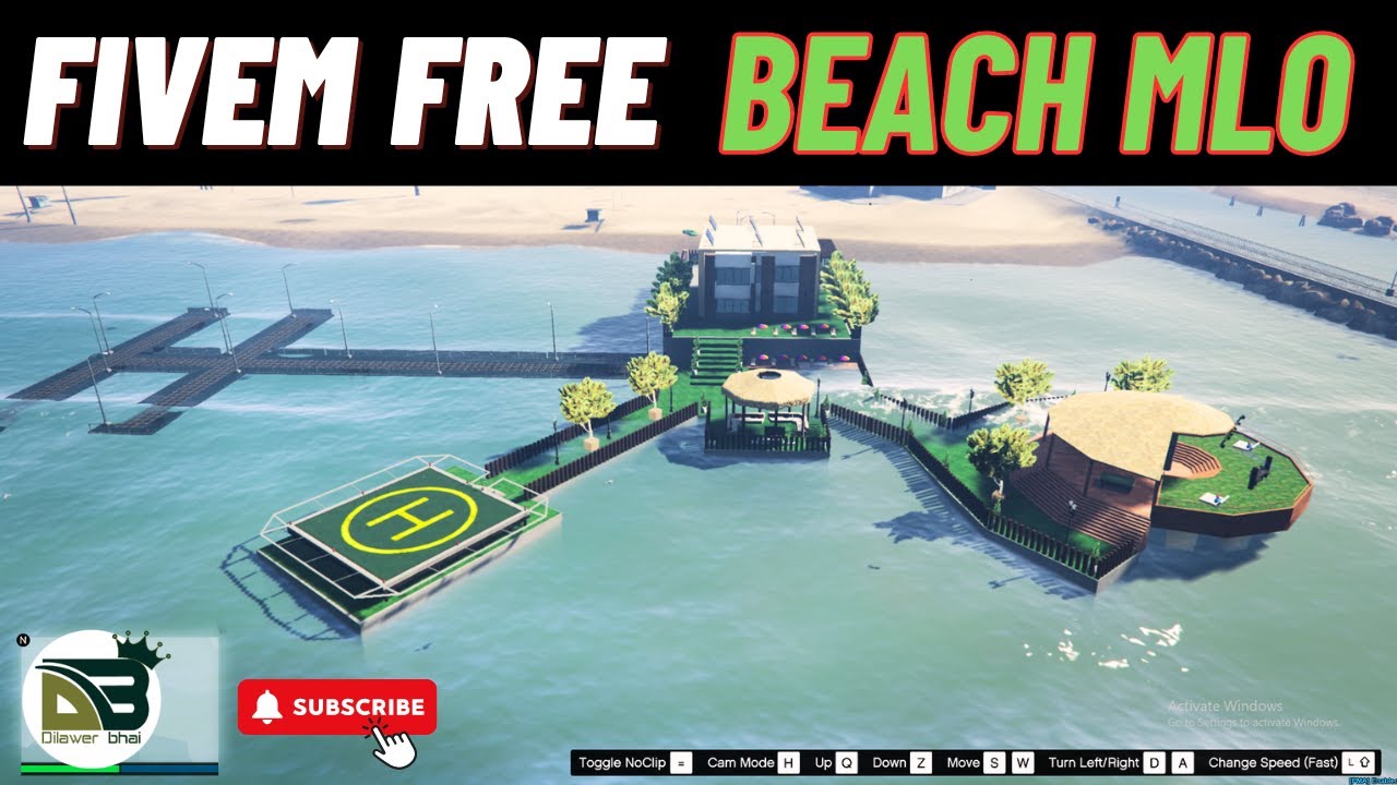 Fivem Free Beach MLO Fivem free map - Fivem beautiful interior -Fivem ...