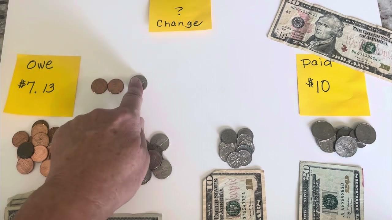 Count back change - YouTube