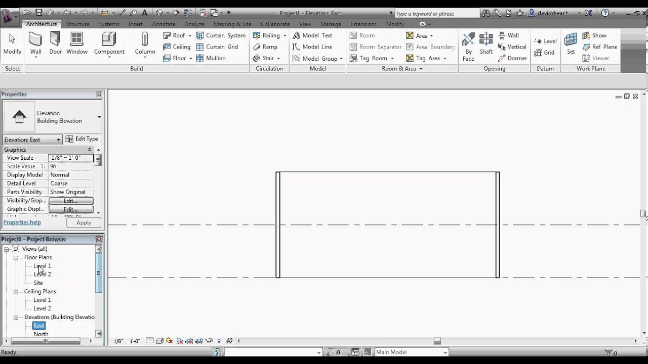 Revit 2013 Interface Basics - YouTube