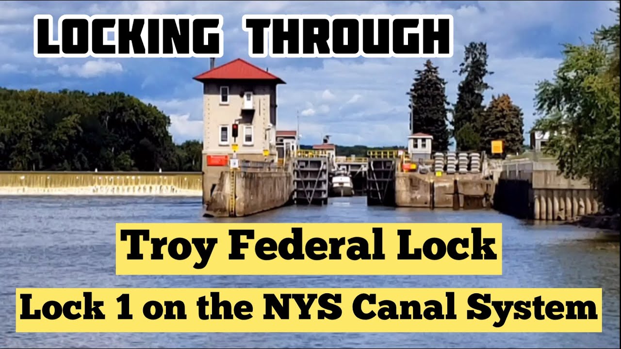 Locking through Troy Federal Lock - YouTube
