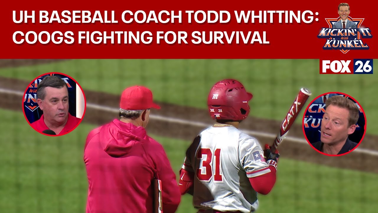 UH Baseball Coach Todd Whitting: Coogs fighting for their life on, off ...
