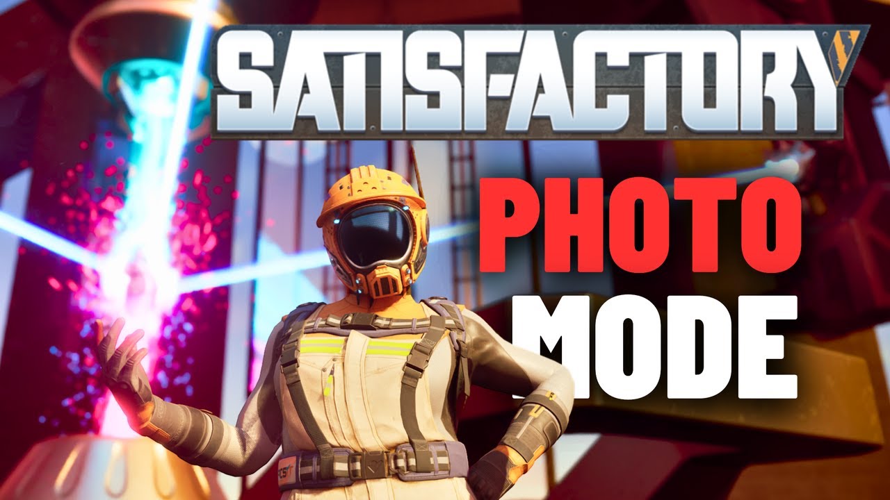 New SATISFACTORY 1.1 Photo mode is BEAUTIFUL (4k) - YouTube