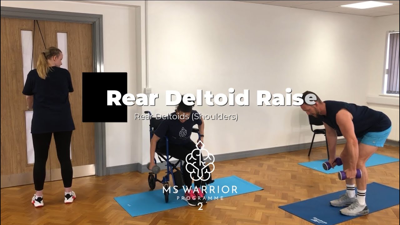 Exercises for MS - Dom Thorpe’s MS Warrior Programme 2 - Rear Deltoid ...